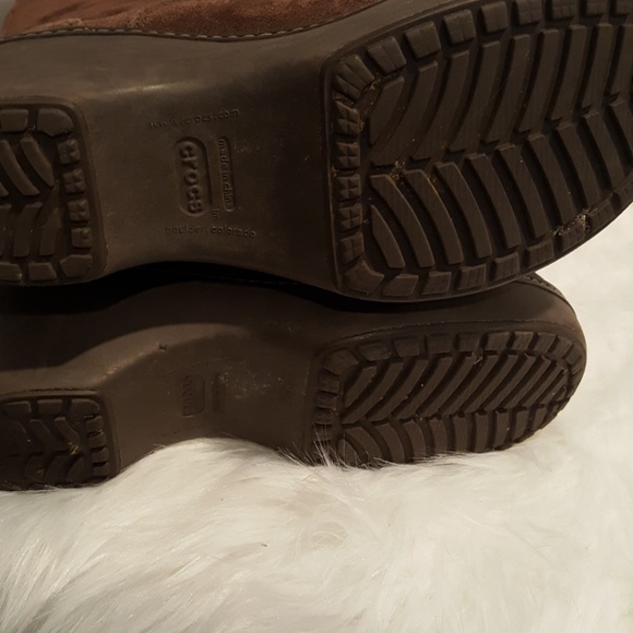 CROCS | Shoes | Crocs Inch Platform Boots | Poshmark